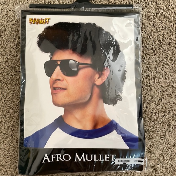 Spirit | Other | Afro Mullet Wig | Poshmark